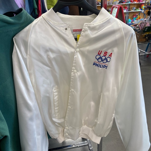 Hartwell | Jackets & Coats | Vtg 8s Hartwell Satin Olympics Philips ...